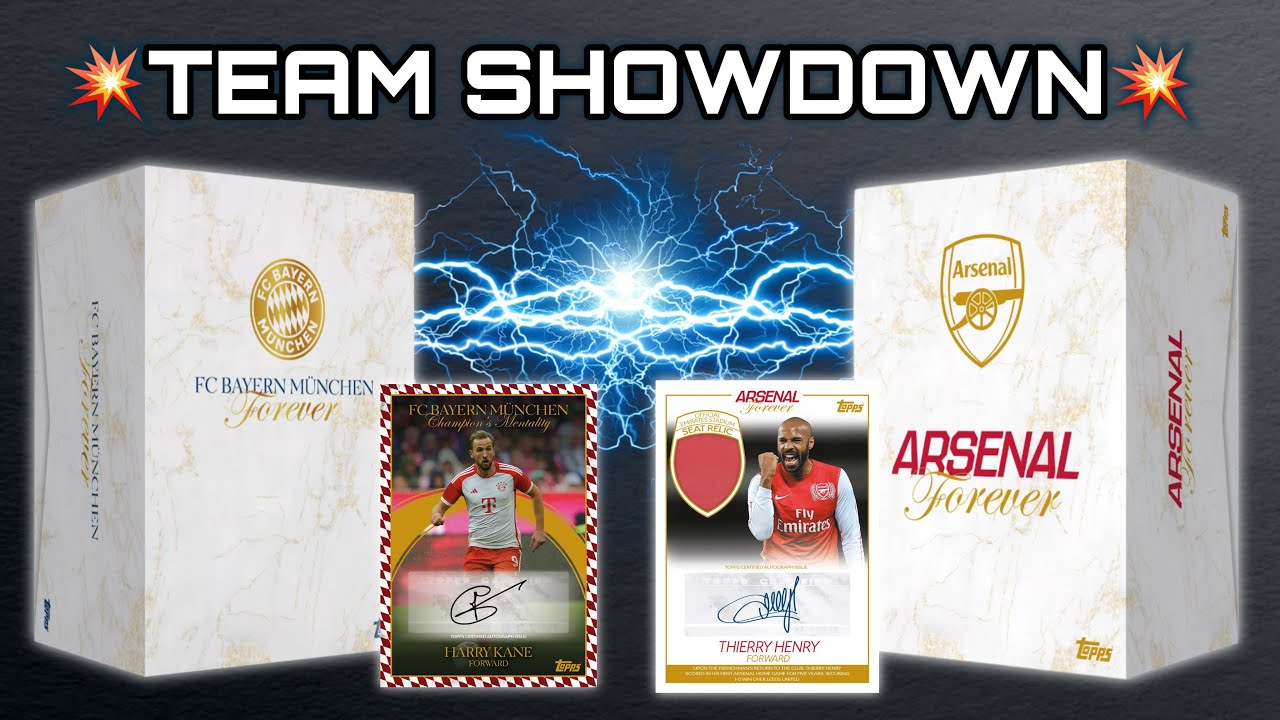 ⚽ Ultimate Team Hobby Box Battle! Arsenal vs. Bayern Forever | Awesome ...
