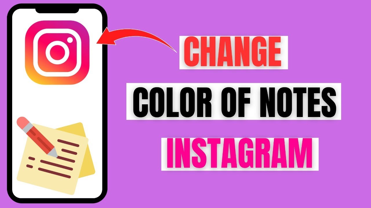 NEW* How to Change Color of Notes in Instagram (UPDATED) - YouTube