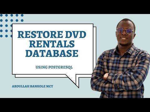 🔥 Restore DVD Rental Sample Database in PostgreSQL | pgAdmin Tutorial 🔥 - YouTube