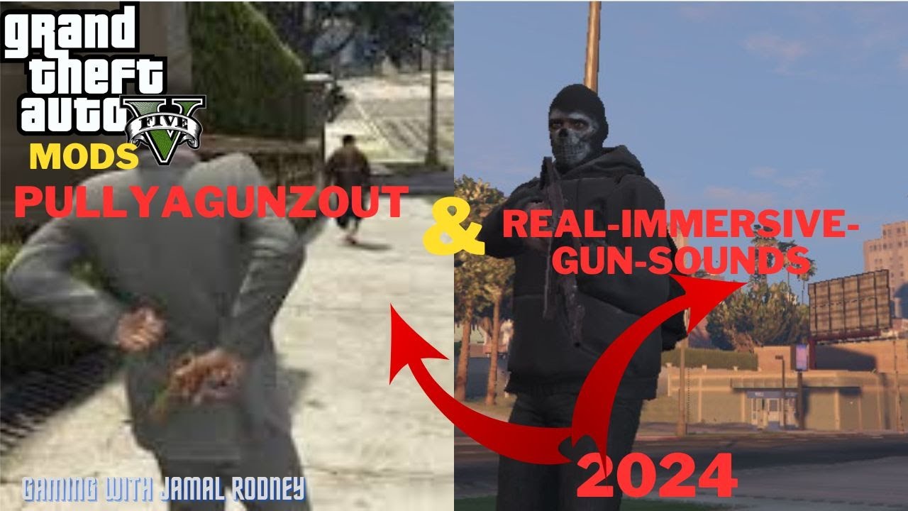 🔴LIVE Explaining How install Pull Your Gunz Out & Real Immersive Gun ...