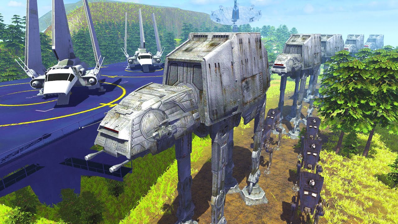 Deploy the Stormtrooper Army Garrison on Endor... - Men of War: Star ...