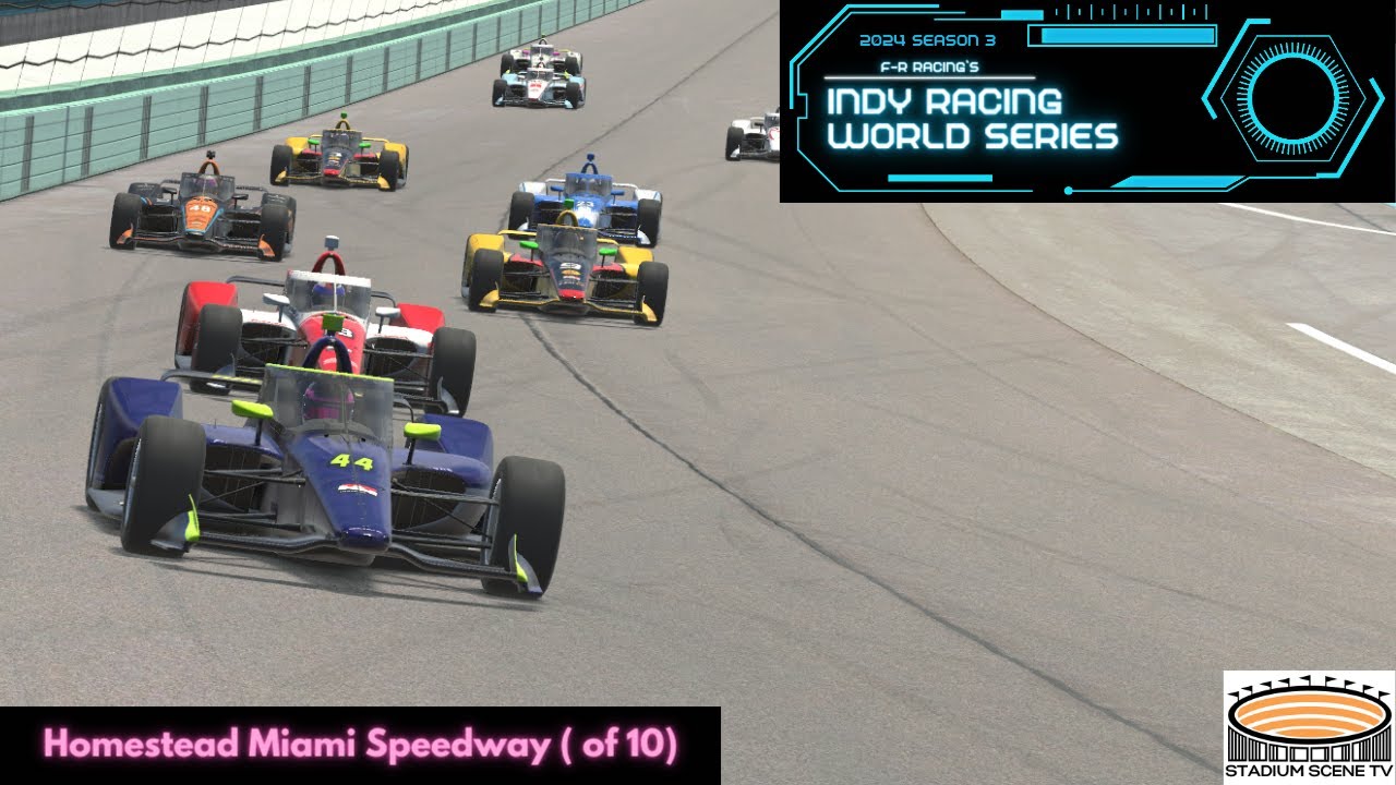 iRacing Indy Racing World Series – Homestead Miami Speedway (3 of 10 ...