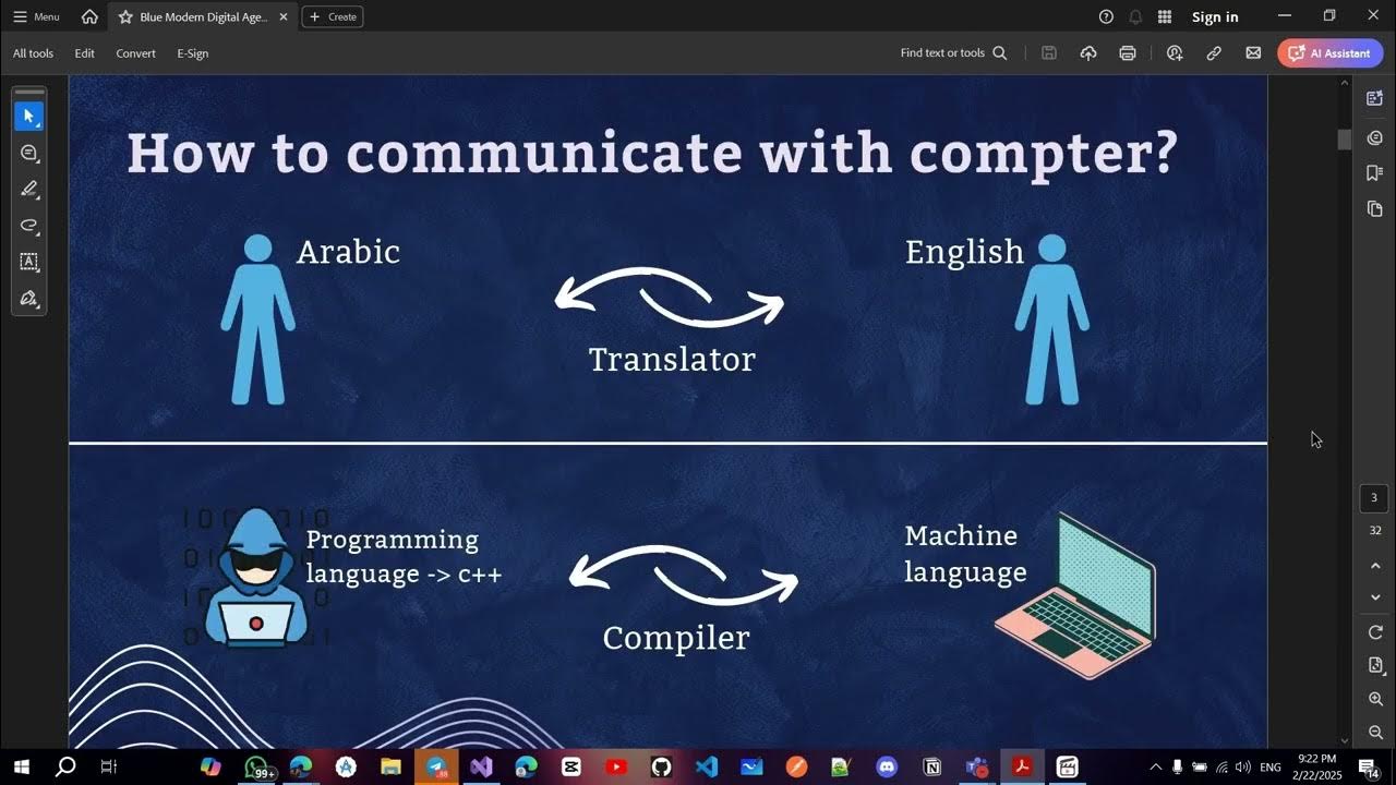 Level 0 - Week 1 (Data types , Condition , loop) - YouTube