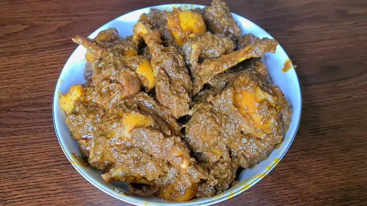 Duck Curry Recipe Bengali Style. বাংলাদেশী হাঁসের মাংস রান্না রেসিপি ...
