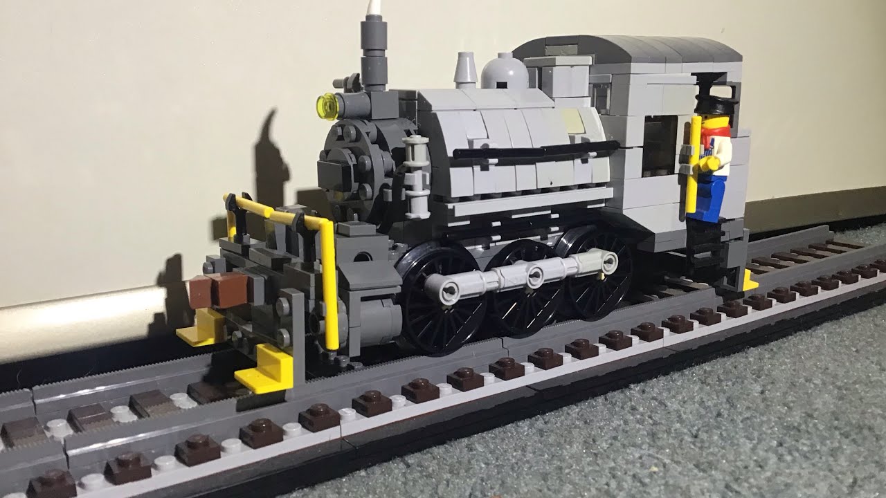 Custom lego 0-6-0 porter - YouTube
