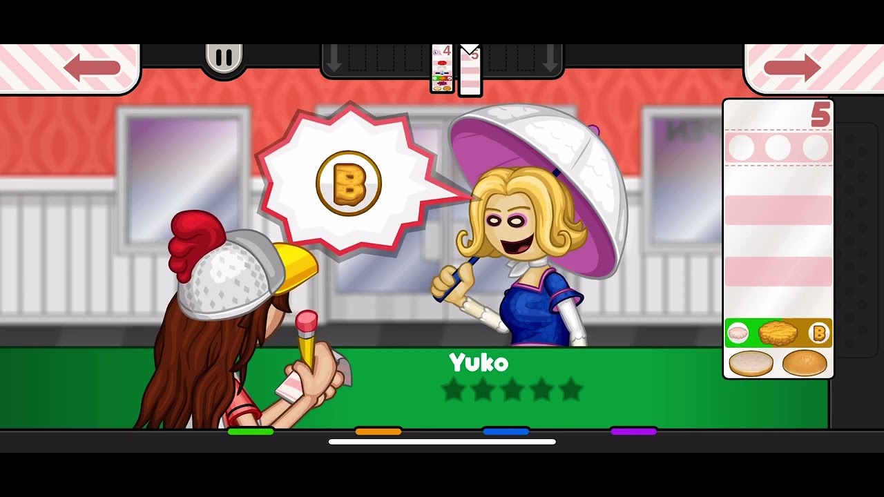 Papa’s Cluckeria To Go! - Yuko (New Closer) - YouTube