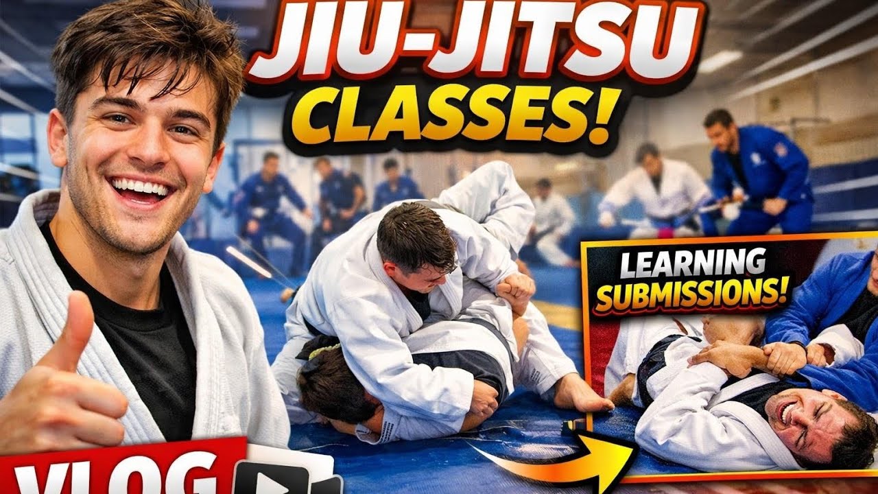Jiu-jitsu classes learning submission watch full vlogs - YouTube
