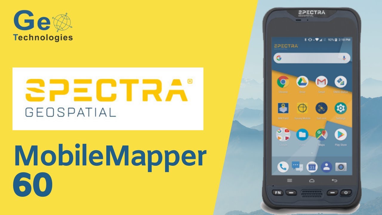 MobileMapper 60 - Spectra // GeoTechnologies - YouTube