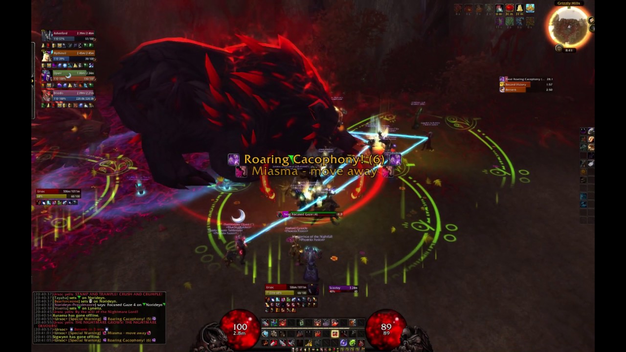 Emerald Nightmare Heroic - Ursoc - YouTube