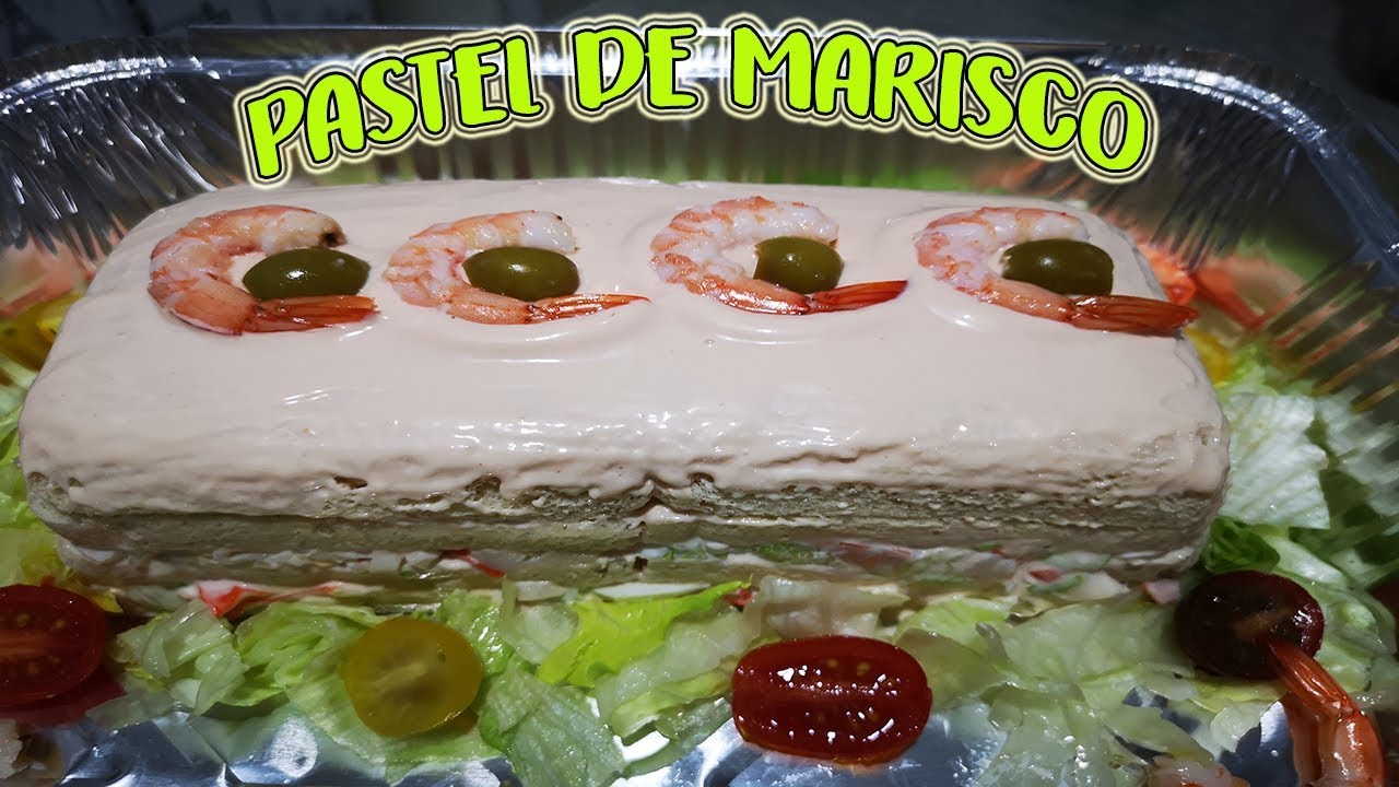 PASTEL DE MARISCO CON PAN DE MOLDE - YouTube