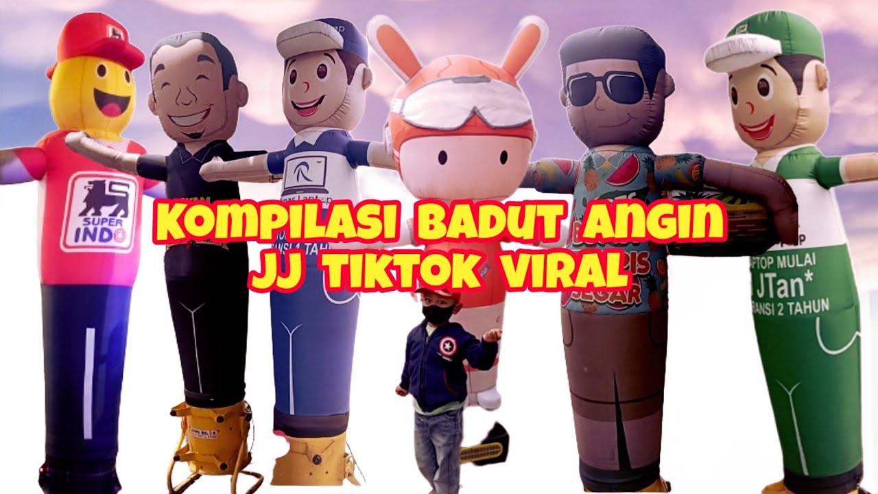 KOMPILASI BADUT ANGIN JOGET TIKTOK DJ FYP VIRAL‼️ Badut Angin Balon ...