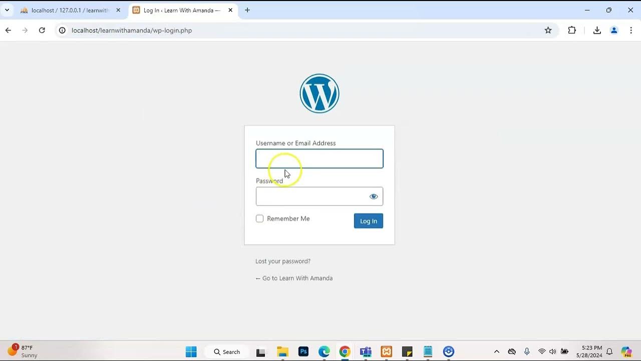Part 2 - Complete Guide to Downloading and Installing WordPress Offline - Step by Step Tutorial ...