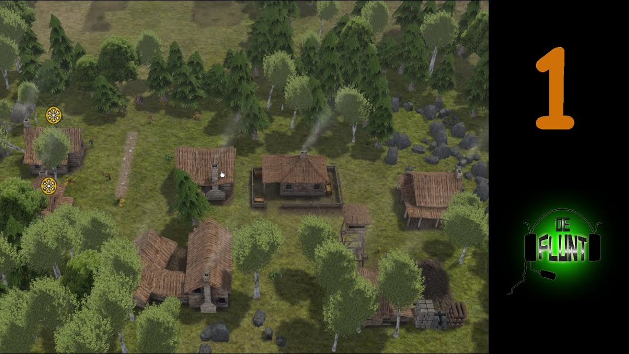 Banished | Part 1 | A New Beginning | Medieval City Building Gameplay ...