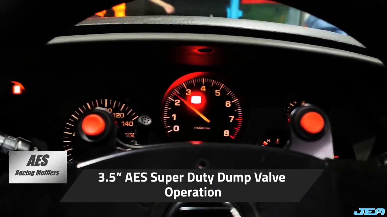 AES 3.5" Super Duty Dump Valve KIT on Supra - YouTube