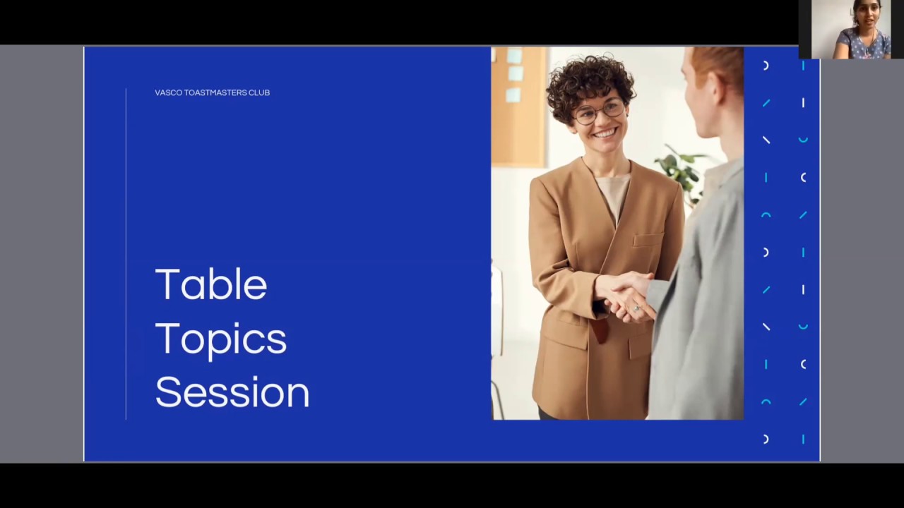 9. Meeting Roles - Table Topics Master (TTM) at Toastmasters - YouTube