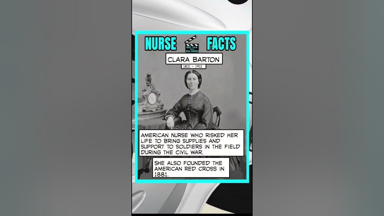 NURSE FACTS : CLARA BARTON#shorts - YouTube