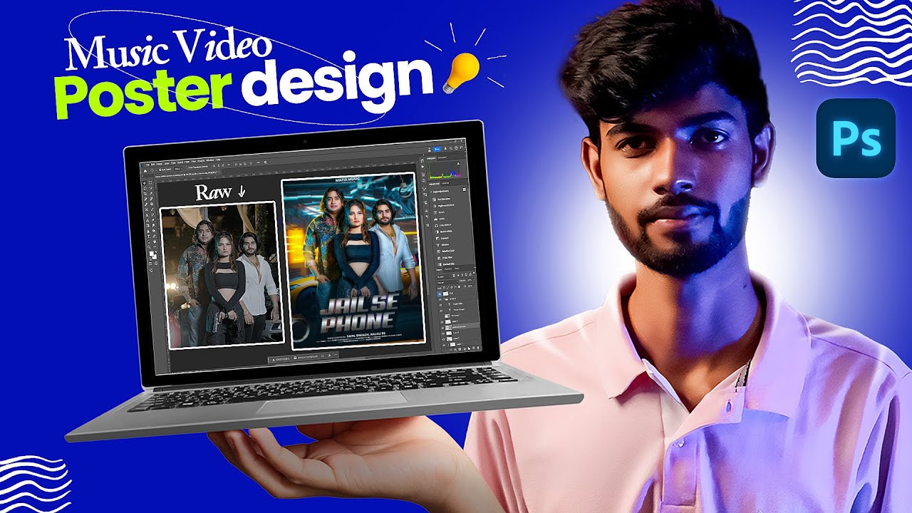 Music Video Poster Design Secrets You Must Know! - YouTube