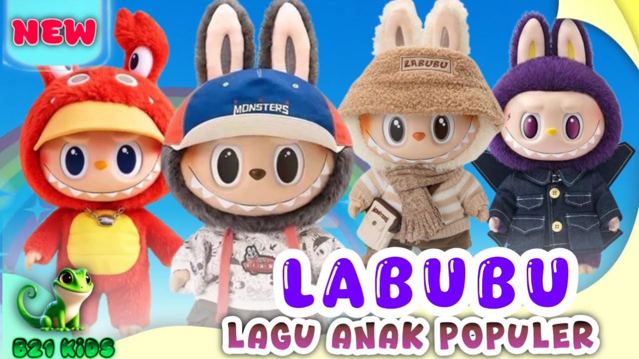 LABUBU - TEK KOTEK - KALAU KAU SUKA HATI DAN LAINNYA | LAGU ANAK ANAK ...