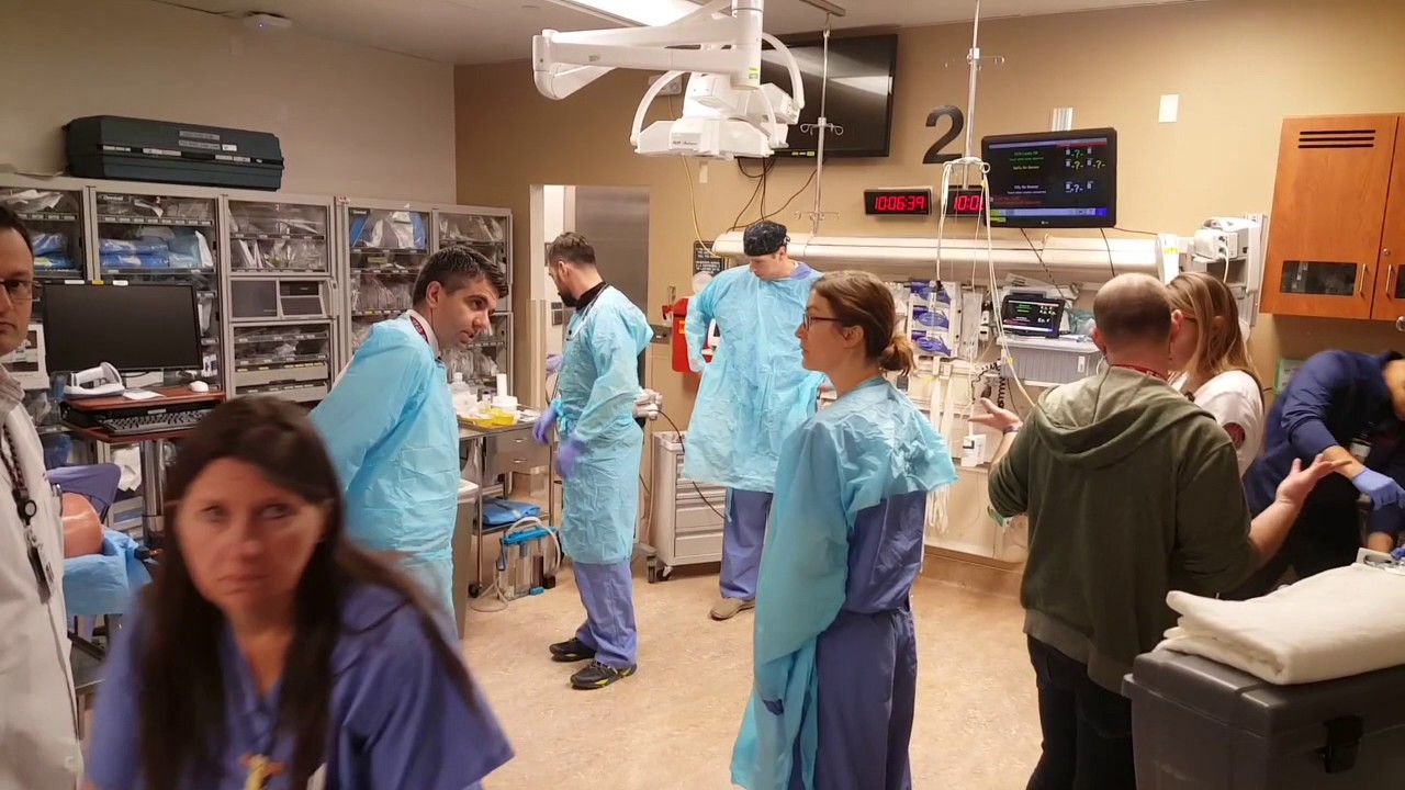 Prep for Trauma Bay Simulation - YouTube