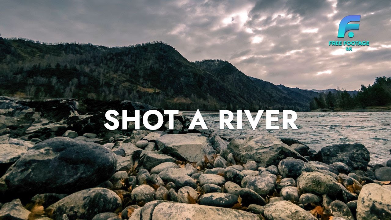 River near mountain | 4K Footage - YouTube