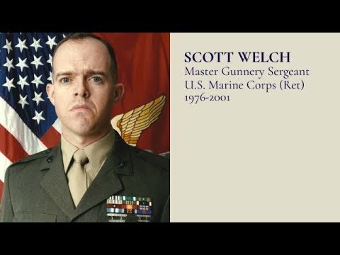 #TributetoaVeteran - MGySgt Scott Welch US Marine Corps (Ret), 1976 ...