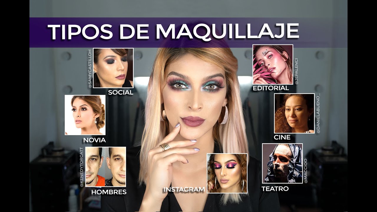 Tipos De Maquillaje Espacio Nerd Del Maquillaje Youtube