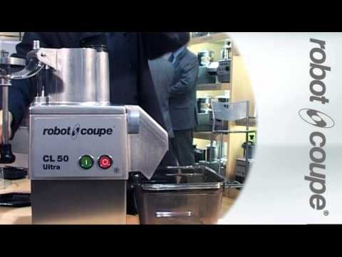 Robot-Coupe CL50 Ultra Red Cabbage Slicing - YouTube
