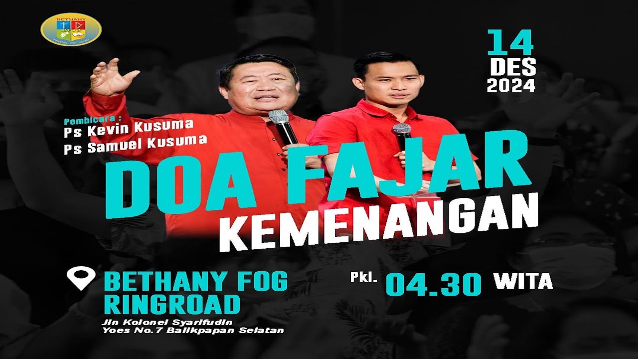 Doa Fajar Kemenangan | Ps Samuel Kusuma & Ps Kevin Kusuma - YouTube
