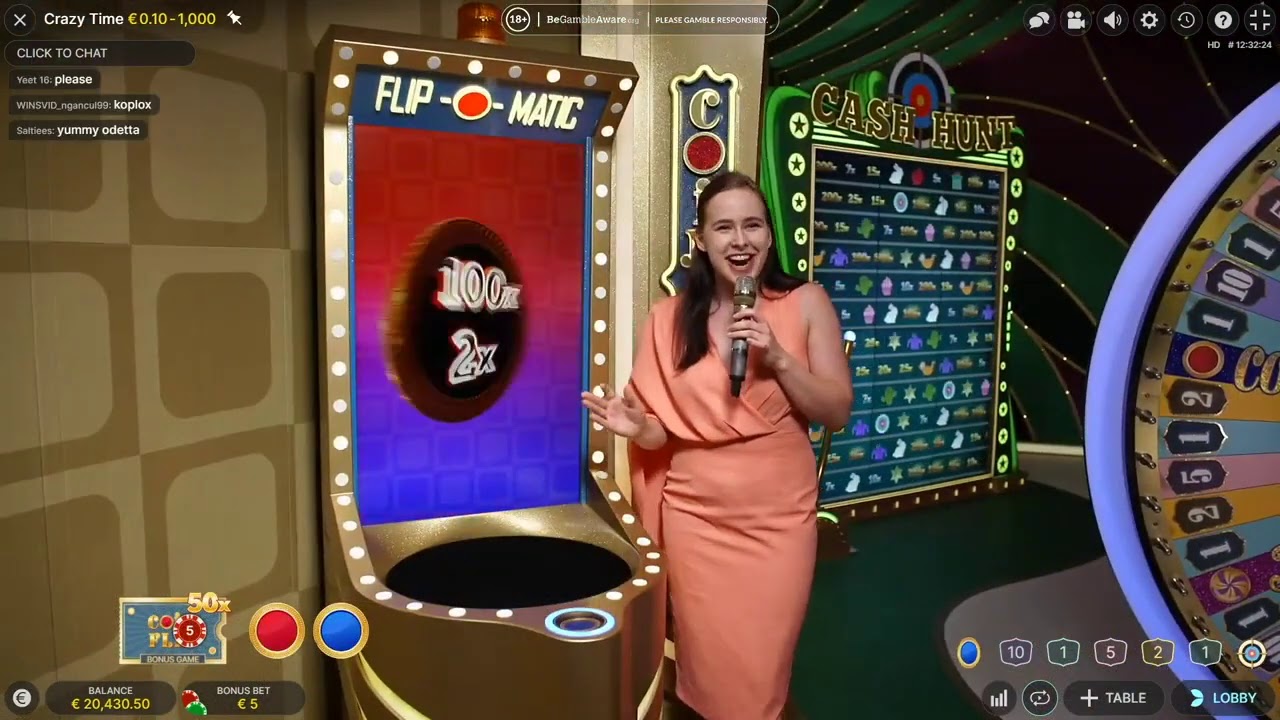 Evolution Crazy Time pays out over €1,000,000 on Coin Flip bonus 👀 ...