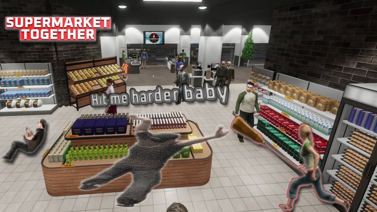 why is this free steam game so addicting..? | Supermarket Together ...