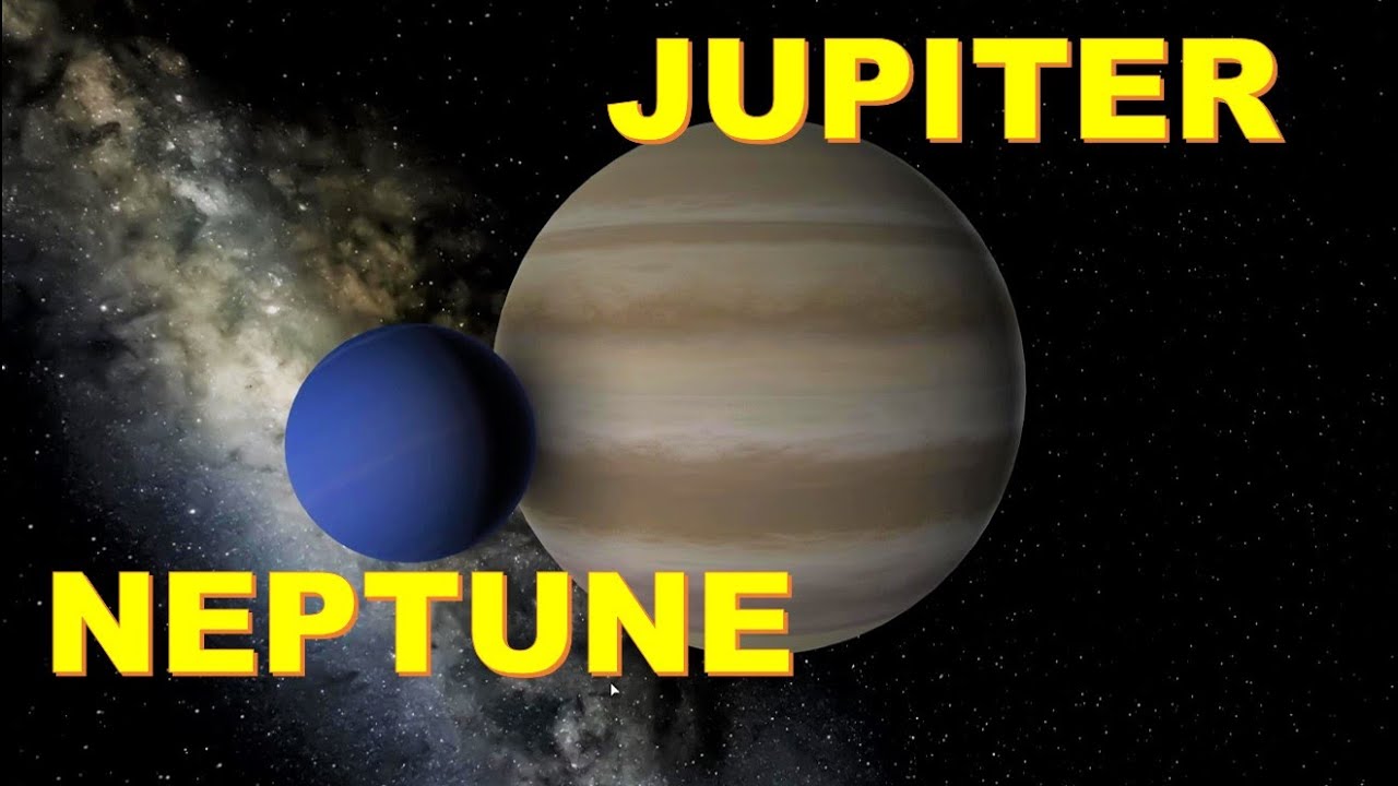 Neptune Collides With Jupiter.| Planets Collision - YouTube