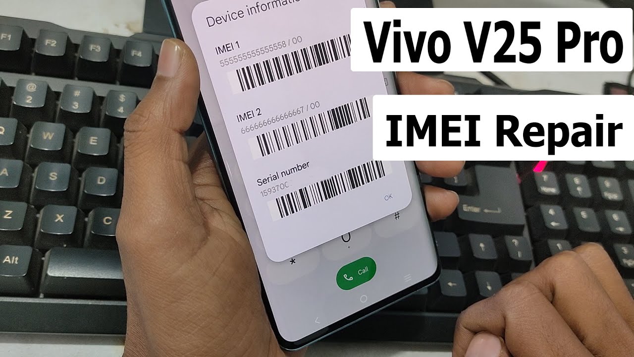 Vivo V25 Pro 5G IMEI Repair | Restore Original IMEI One Click - YouTube