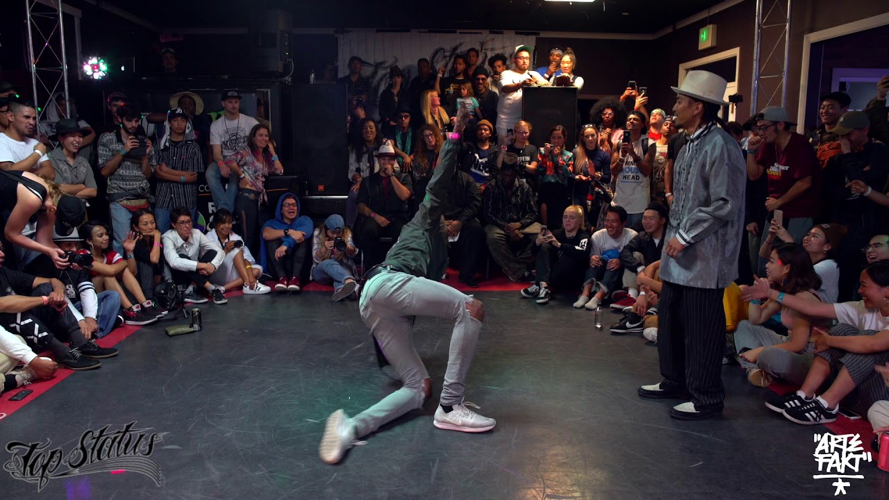 Slim Boogie vs Crazy Beans | Top Status (Top 16 Popping) - YouTube