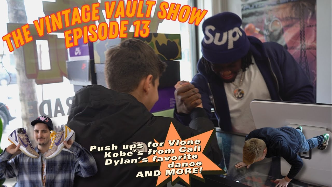 The Vintage Vault Show Episode 13. Ryan Kicks Dylan Off Show, Vintage ...