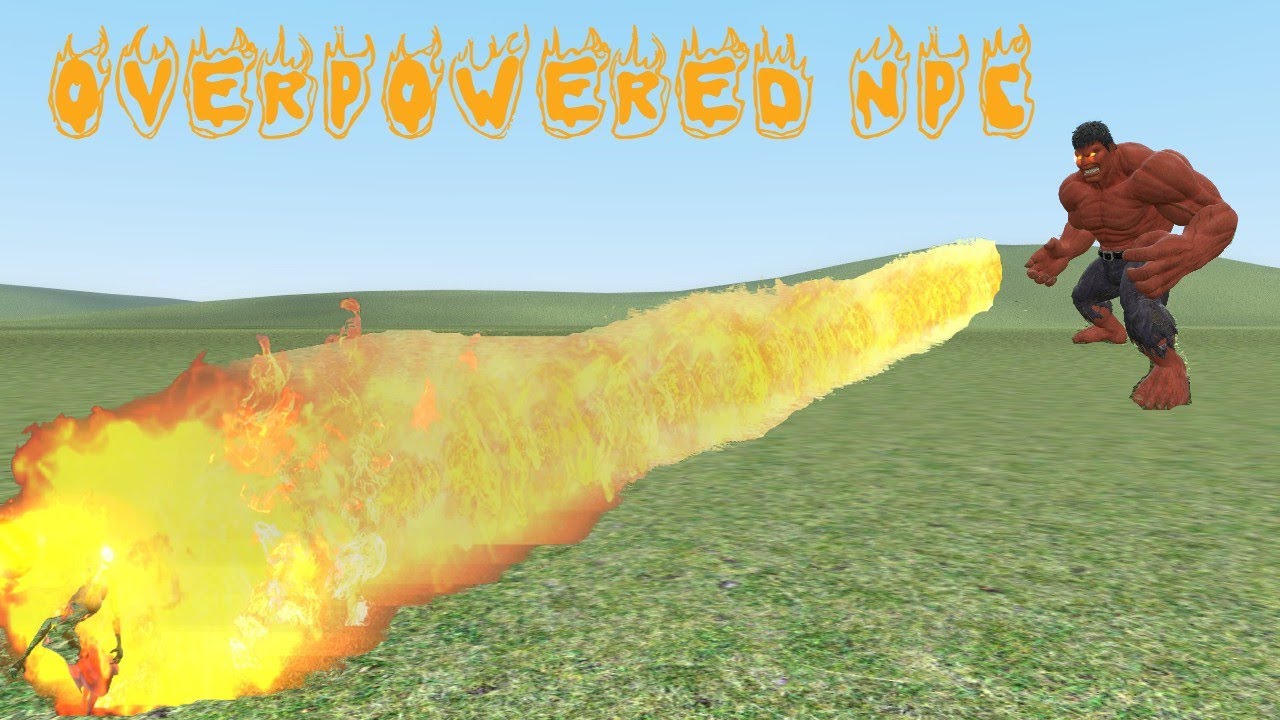 New Fire Npc vs Hulk and Siren Heads! | Candlehead NEXTBOT | Gmod - YouTube