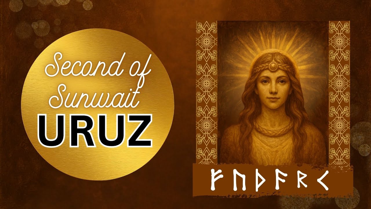 Second of Sunwait - Uruz Rune #heathen #yuletide #wintersolstice - YouTube