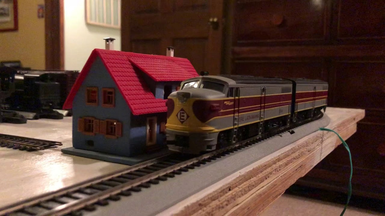 HO Ravenna Central Meet the Fleet- Erie Lackawanna ALCO FA1 and B Unit ...