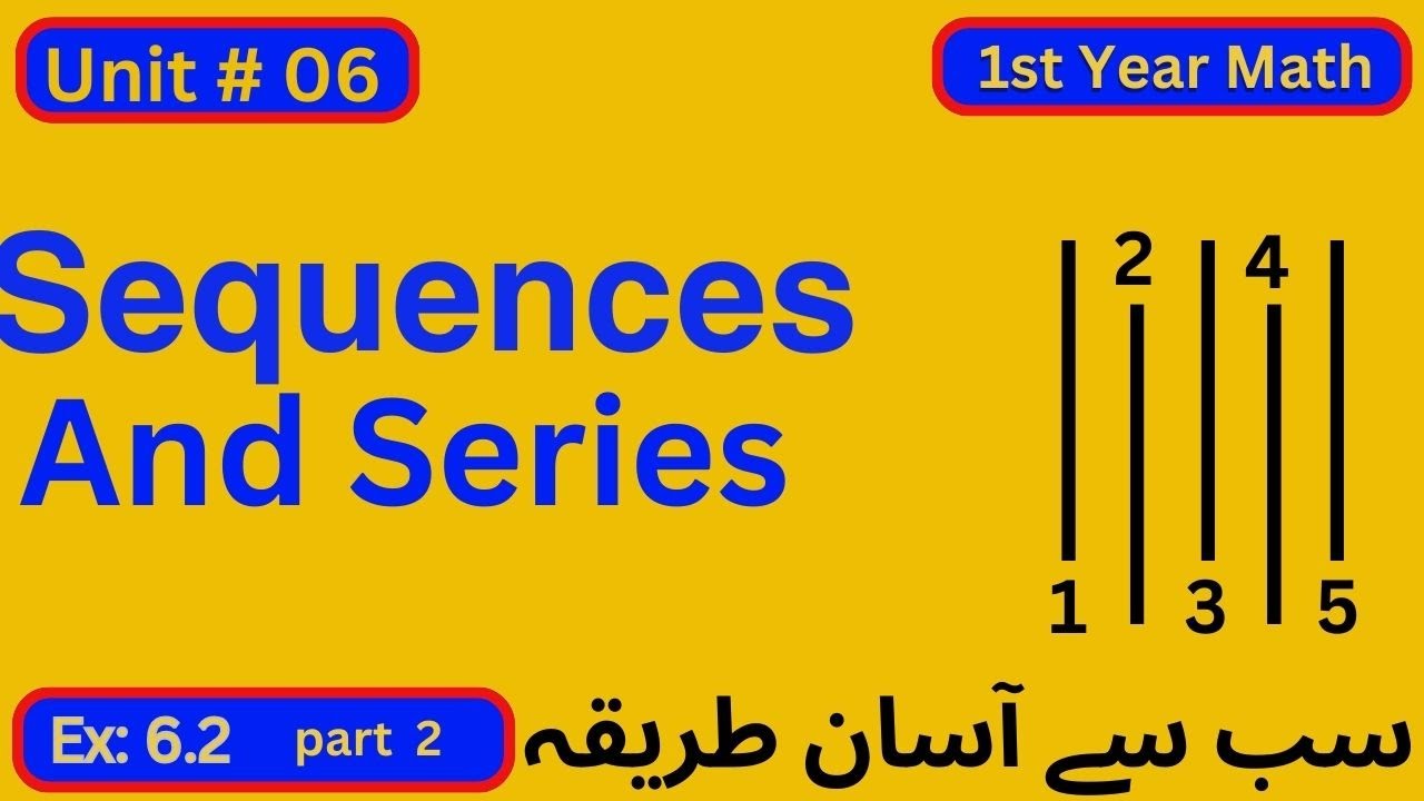 Math 6.2 part 2 Arithmetic Mean and n A.M between two given numbers. - YouTube