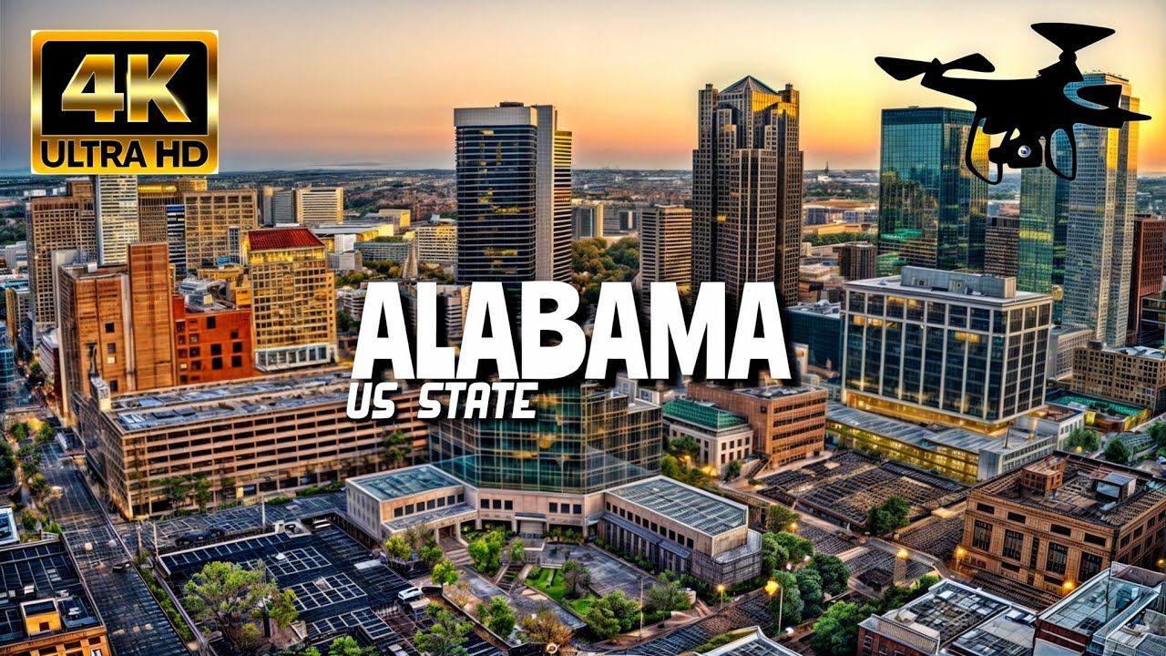 Alabama In 4K By Drone - Amazing View Of Alabama, US State - YouTube