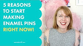 Enamel Pins 101 - How to Make Enamel Pins - YouTube