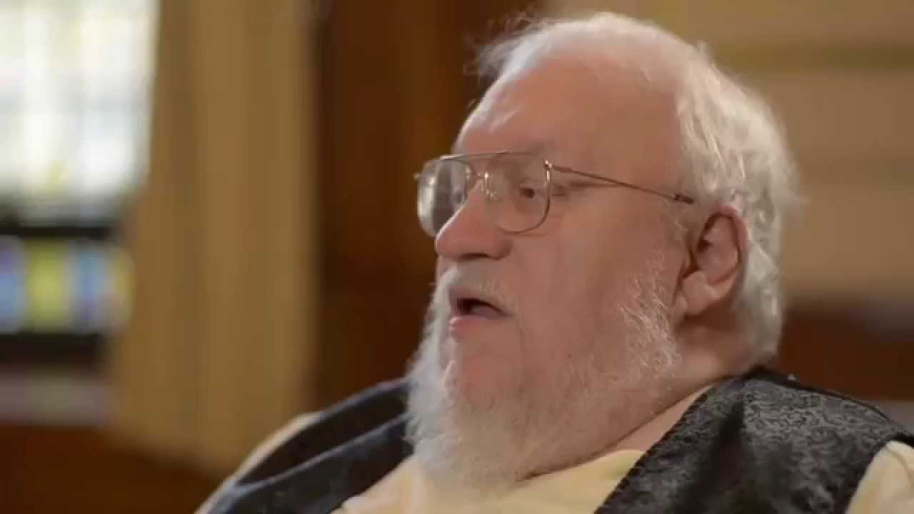 George RR Martin talks about The World of Ice and Fire - YouTube