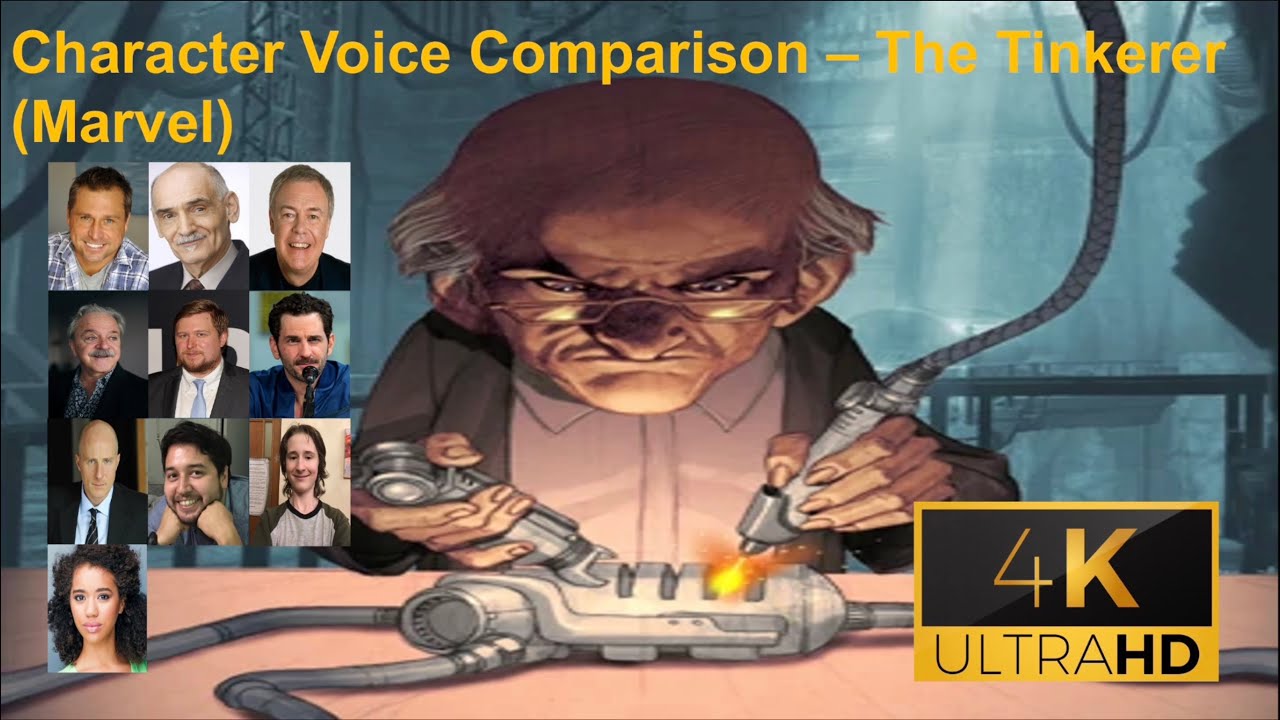 Character Voice Comparison - The Tinkerer (Marvel) - YouTube