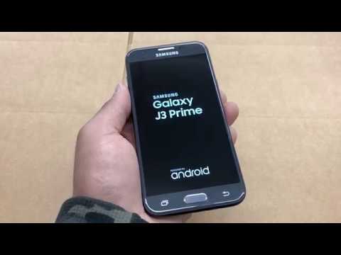 SAMSUNG Galaxy J3 Prime Hard Reset Factory Data Erase T-mobile & Metro PCS