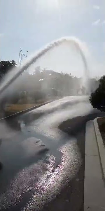 Firefighting and scouting robot on site demo #Firefighting Robot #Fire ...