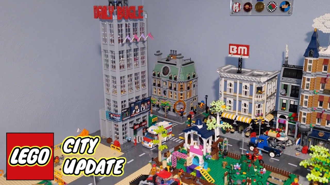LEGO City Update April 2023 | Daily Bugle Rebrickable and Campgrounds ...