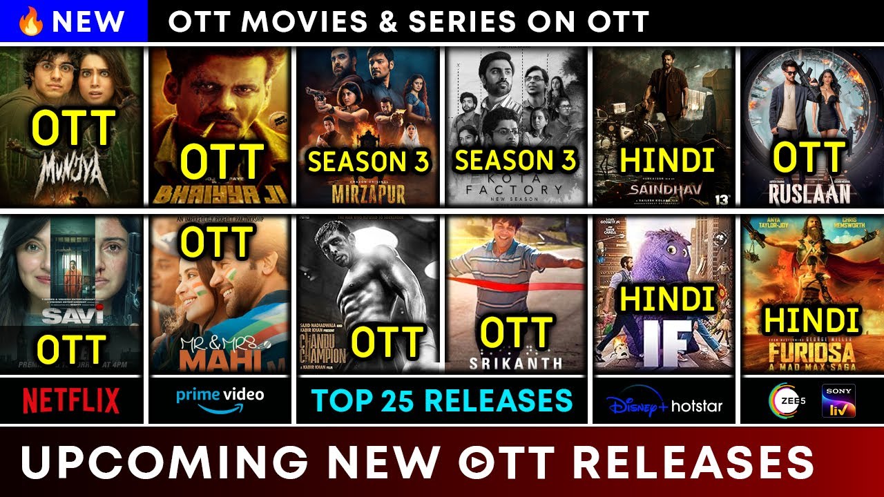 Munjya Movie OTT | Srikanth OTT | Chandu Champion OTT Platform | New ...