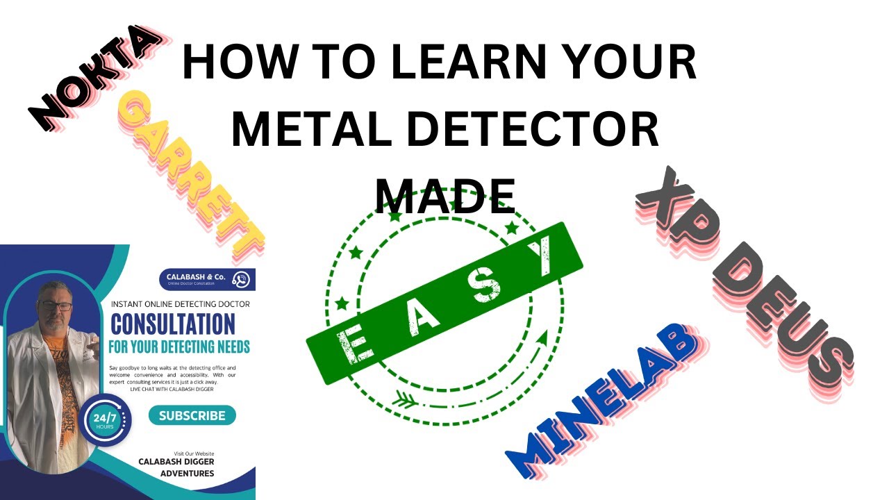 How to learn your Metal Detector Audio (QUICKLY). Garrett Vortex, XP ...