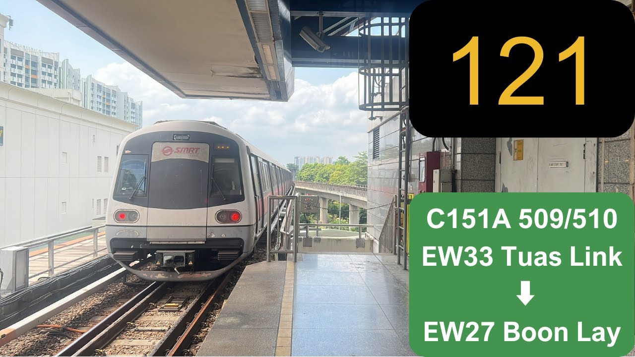 C151A 509/510 EW33 Tuas Link → EW27 Boon Lay - YouTube