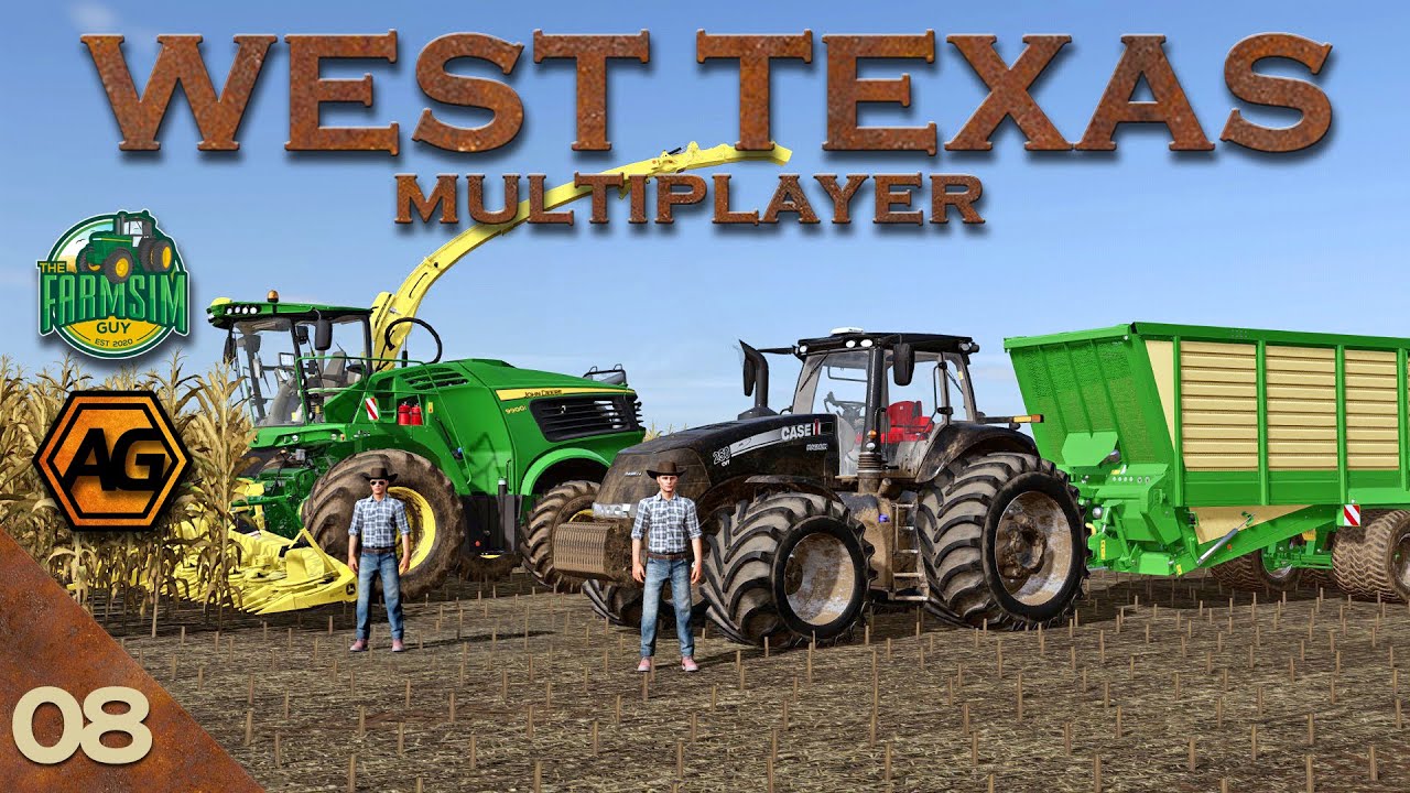 Getting Chopping - West Texas Multiplayer - Ep08 - FS19 - YouTube