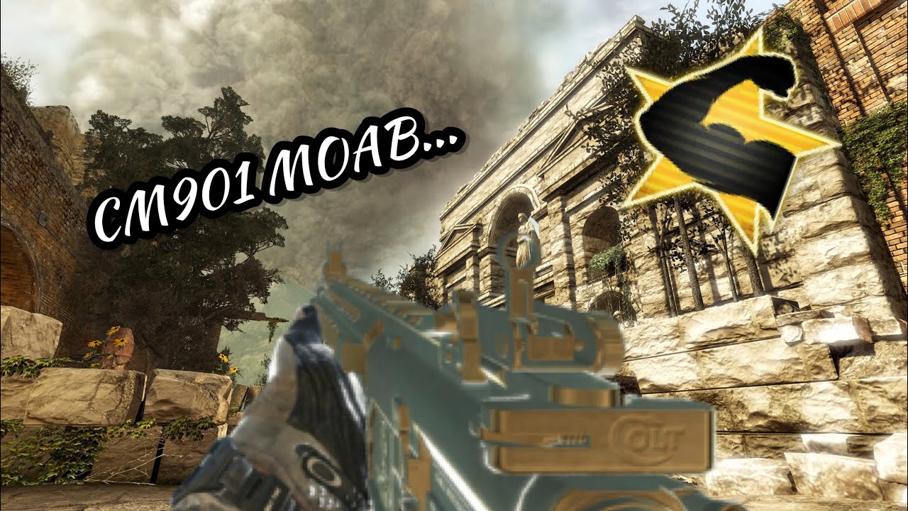 Dropping My First CM901 MOAB On MW3... - YouTube
